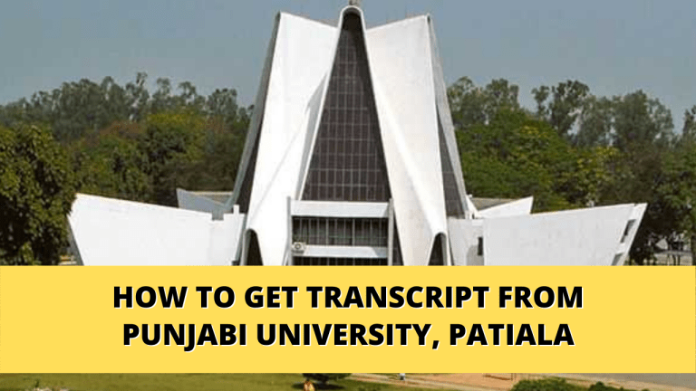 How To Get Transcripts From Punjabi University Patiala in 2025 ...