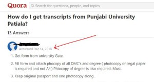 How To Get Transcripts From Punjabi University Patiala in 2025 ...